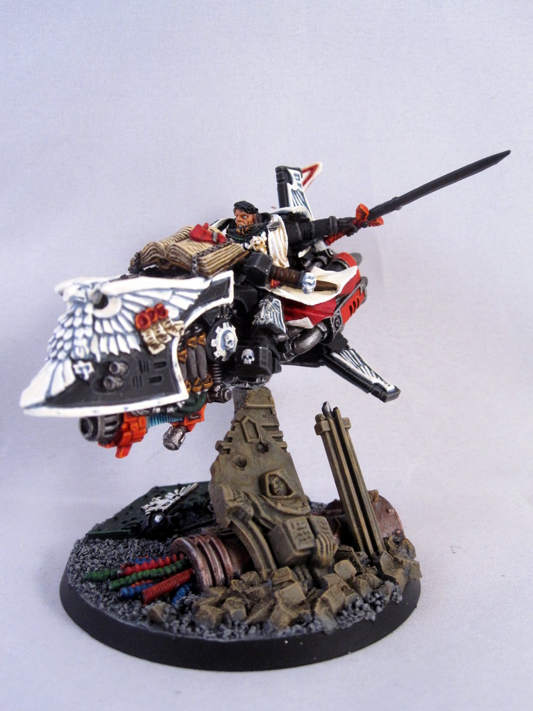 Sammael & Ravenwing Librarian | Warpstone Pile