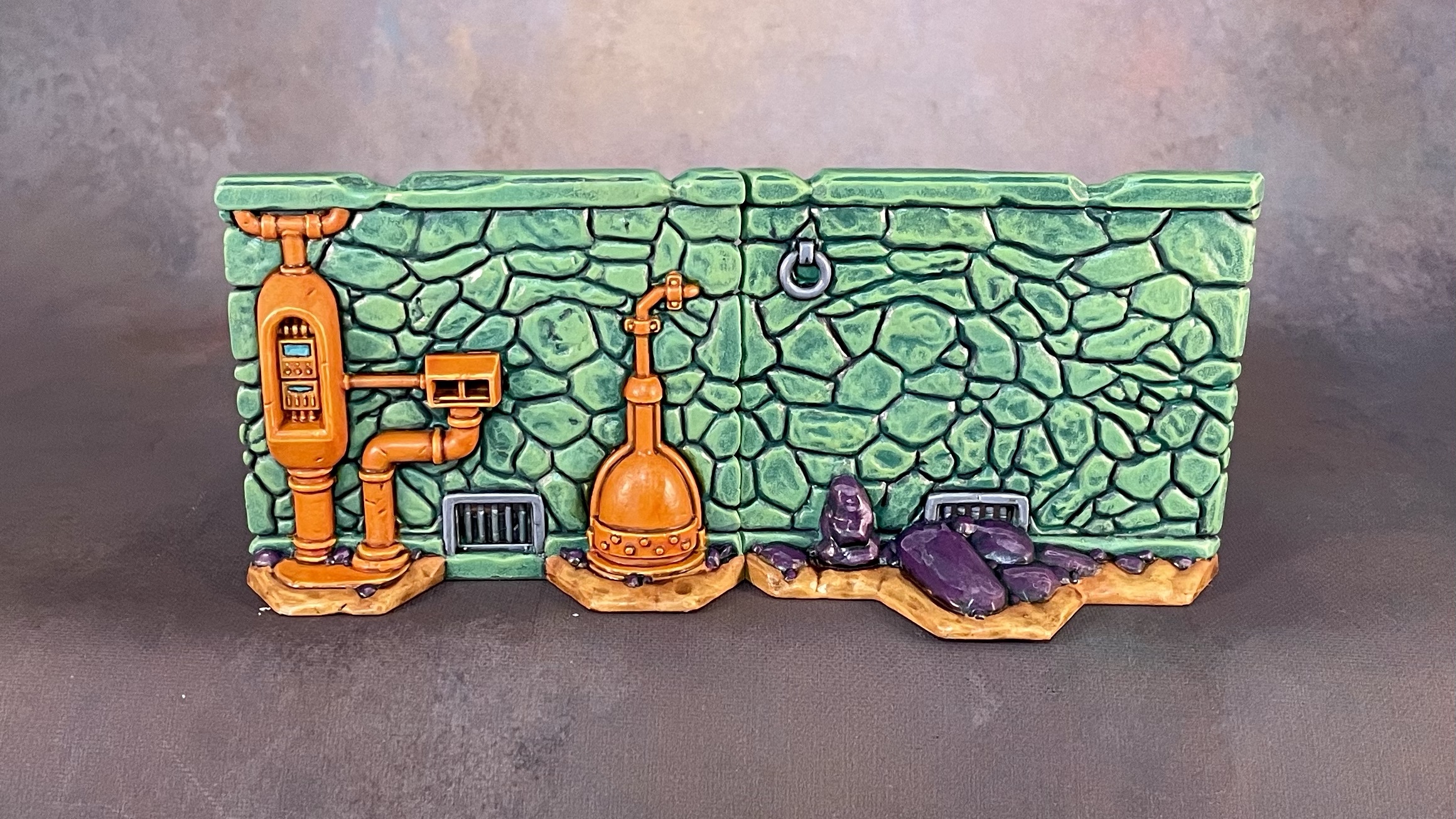 It Came from the Lightbox: MOTU Battlegrounds Terrain | Warpstone Pile